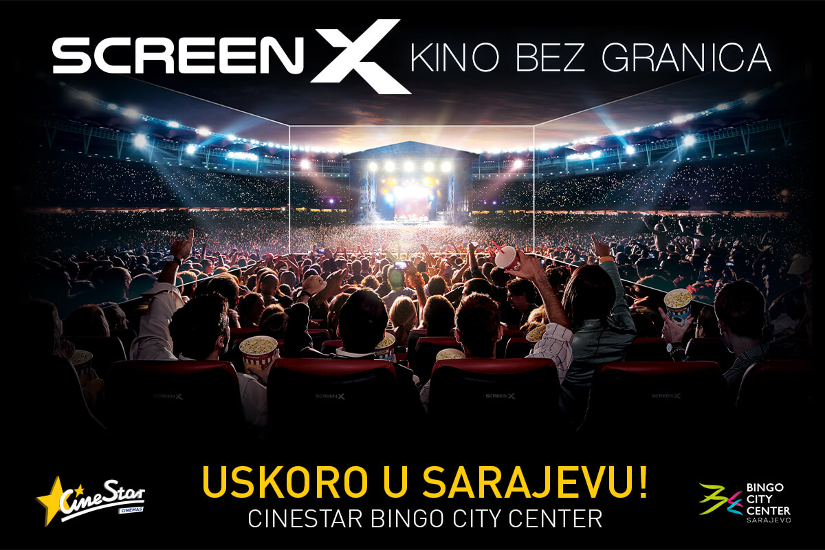 CineStar Cinemas ekskluzivno dovodi svjetsku kino inovaciju u Bosnu i Hercegovinu - ScreenX ...