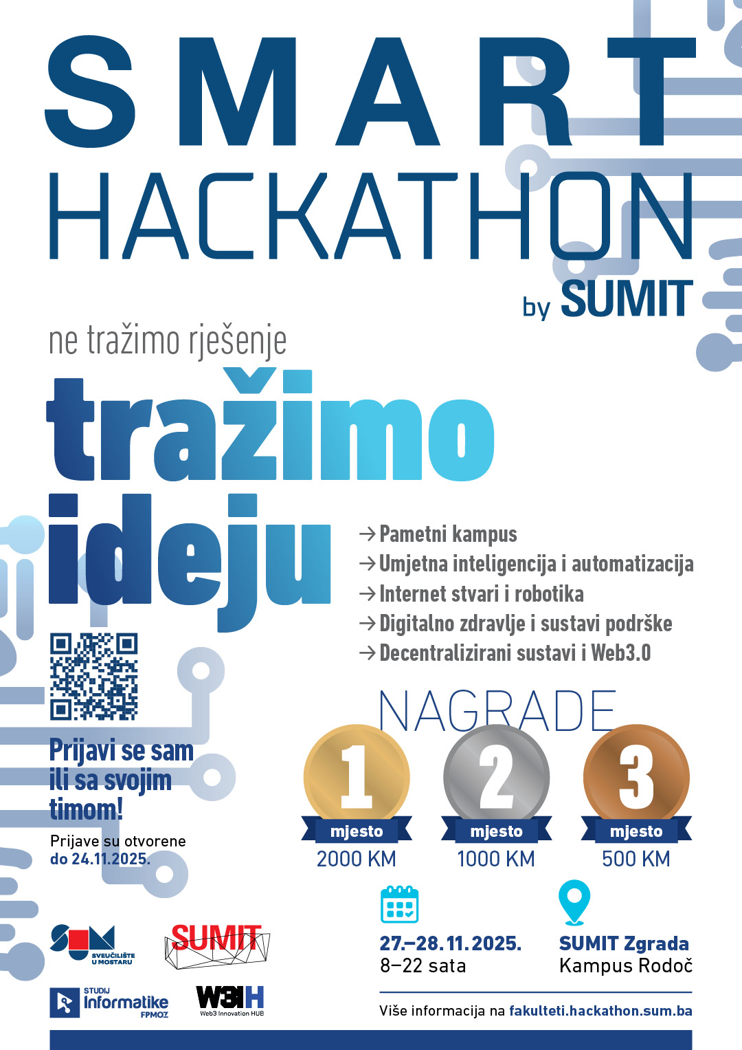 Otvorene prijave za SMART Campus Hackathon 2.0 - Obican radio