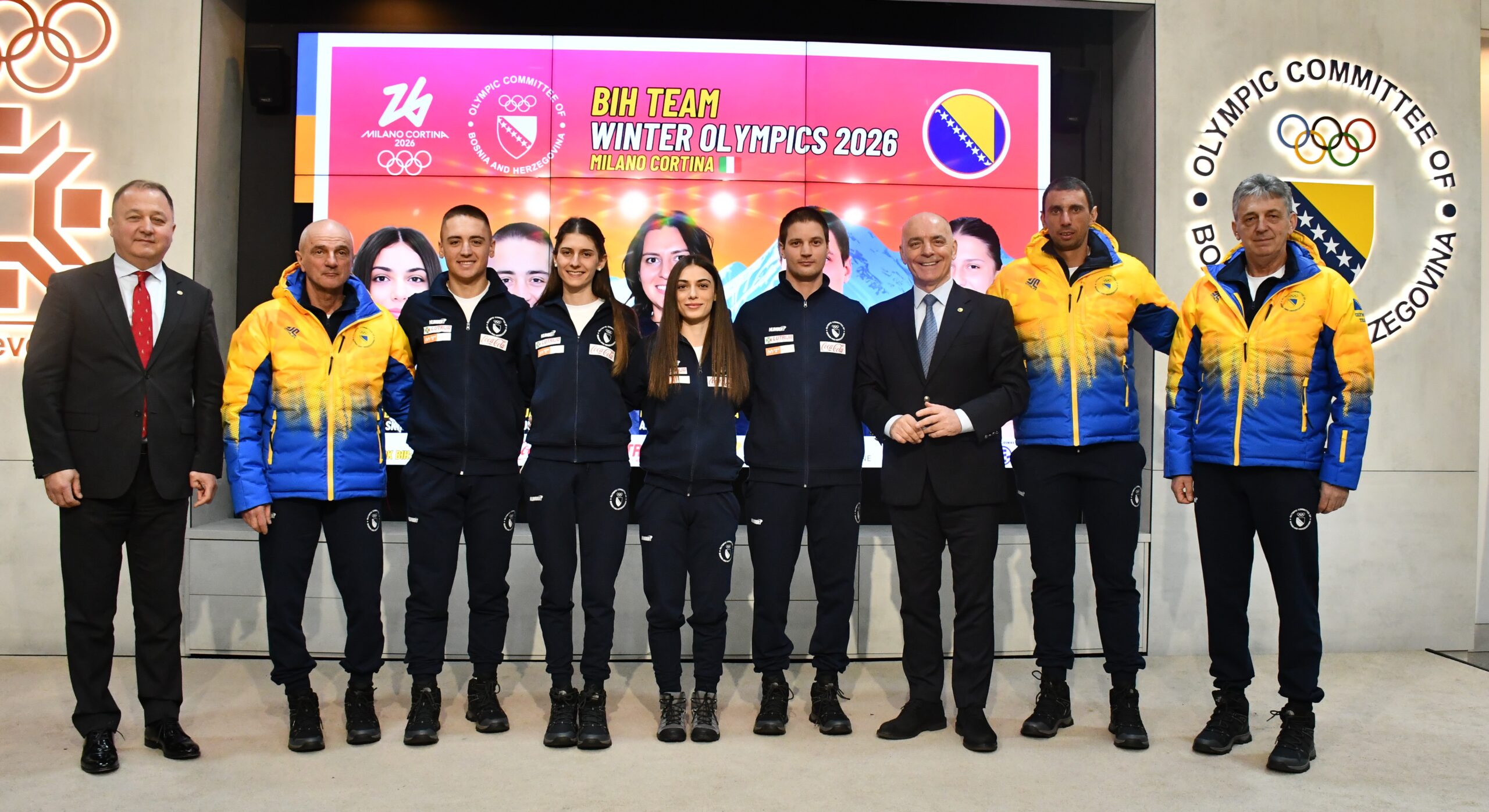 Predstavljen bh. tim olimpijaca za Zimske olimpijske igre Milano ...